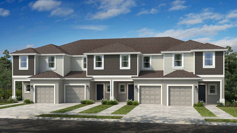 Marigold 3 bedroom townhomes for sale in Lakewood Ranch at The ...