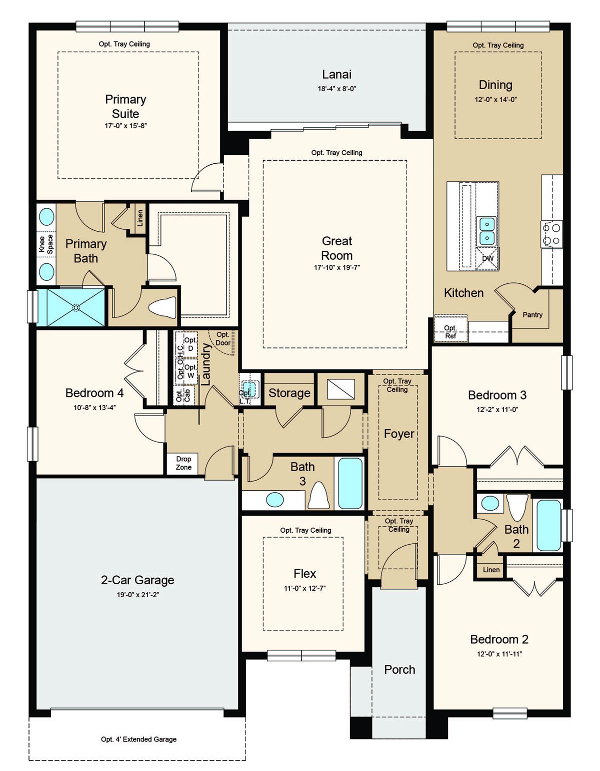 Taylor Morrison | Home Gallery | Homes for Sale | Letizia - Designed by ...