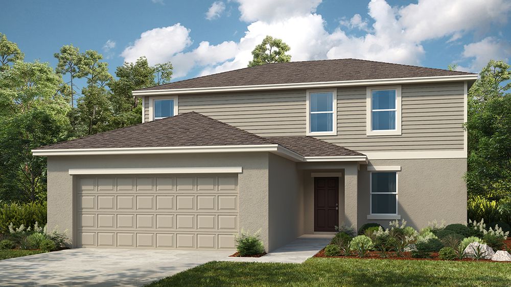 Redbud 4 bedroom homes for sale in Auburndale at Brookland Park