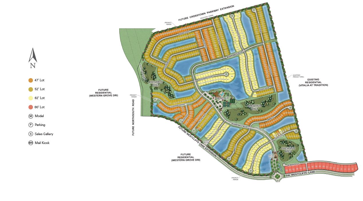 Esplanade at Tradition, a 55+ Community in Port St Lucie, FL - Designed ...